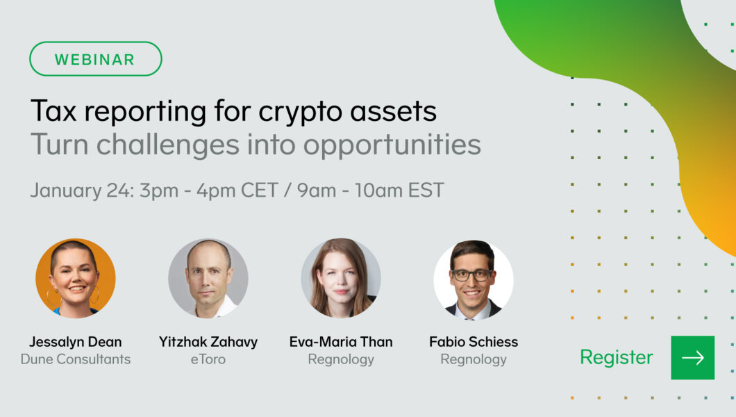 Webinar Tax Reporting For Crypto Assets Regnology Webinar Tax Reporting For Crypto Assets Regnology