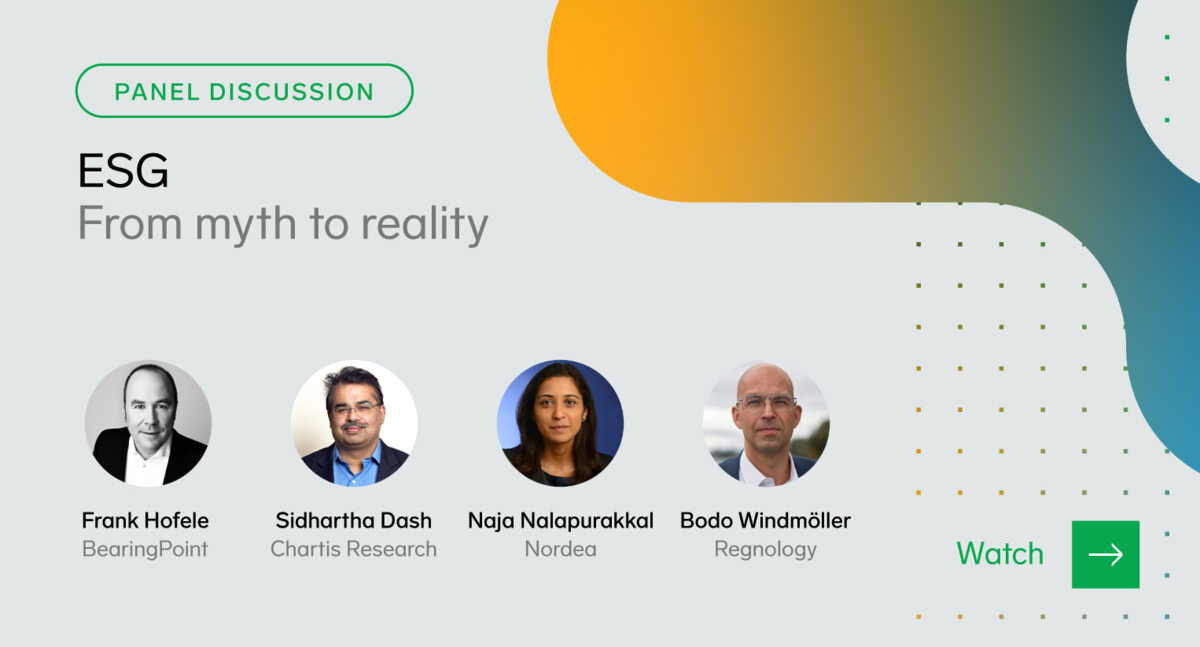 ESG, From myth to reality | Regnology ESG, From myth to reality | Regnology
