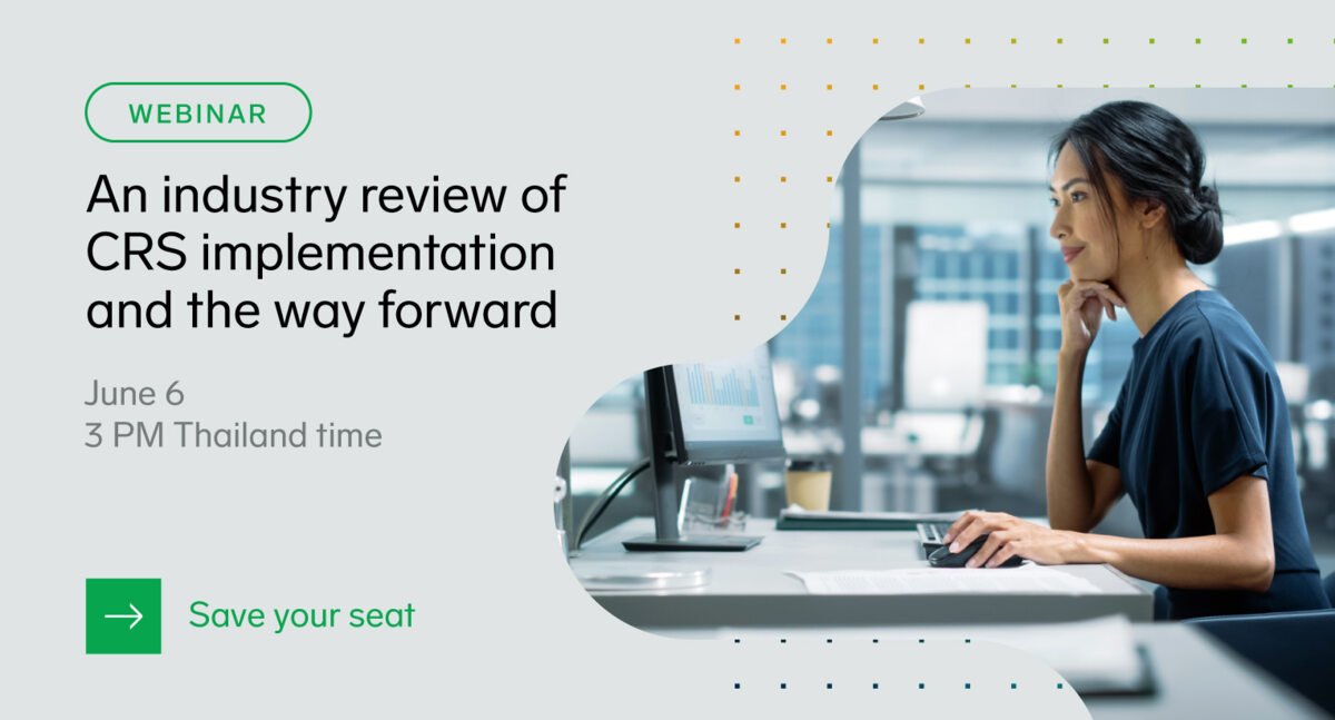 Webinar: A review of CRS implementation and the way forward | Regnology