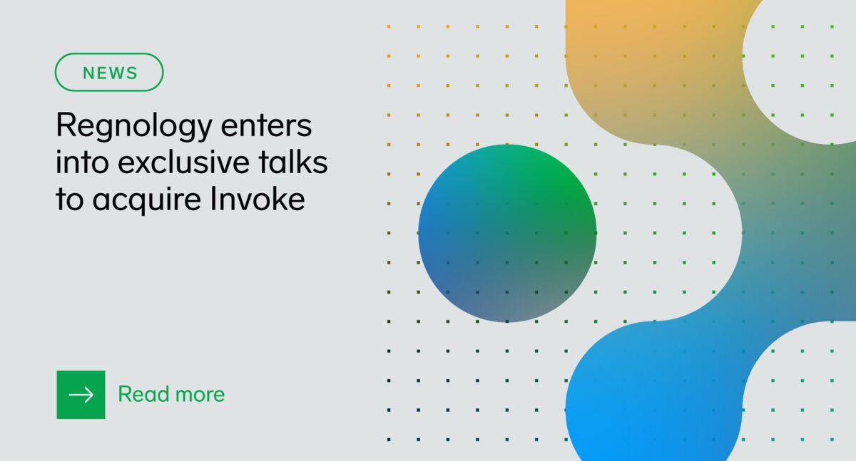 Regnology Enters into Exclusive Talks to Acquire Invoke | Regnology Regnology Enters into Exclusive Talks to Acquire Invoke | Regnology
