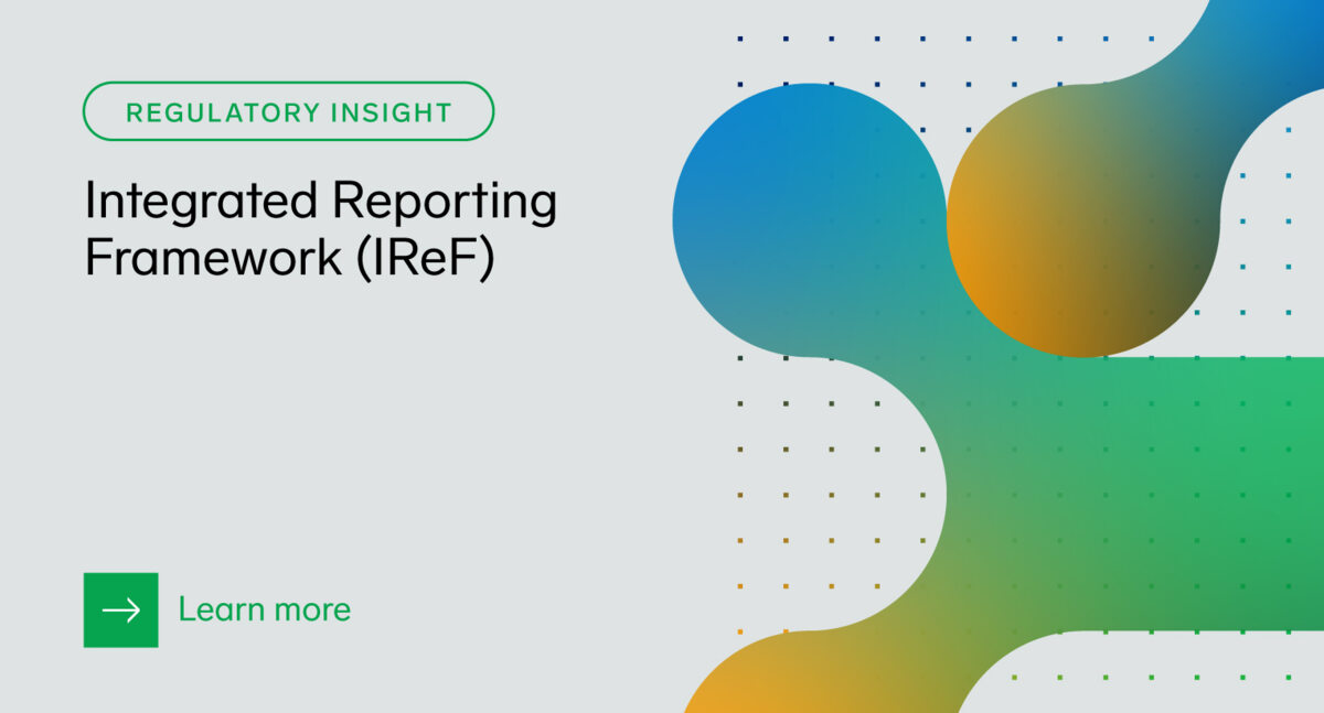 What is IReF? | Regnology