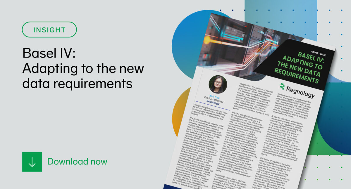 Basel IV: Adapting to the new data requirements | Regnology