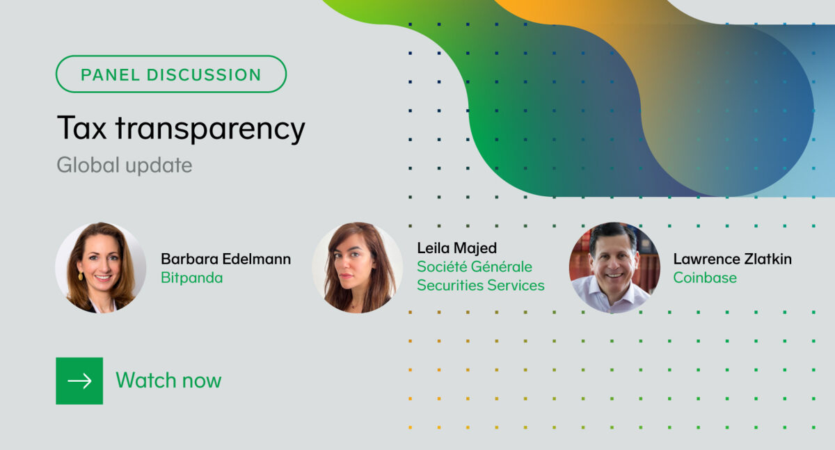 Tax transparency panel discussion | Regnology