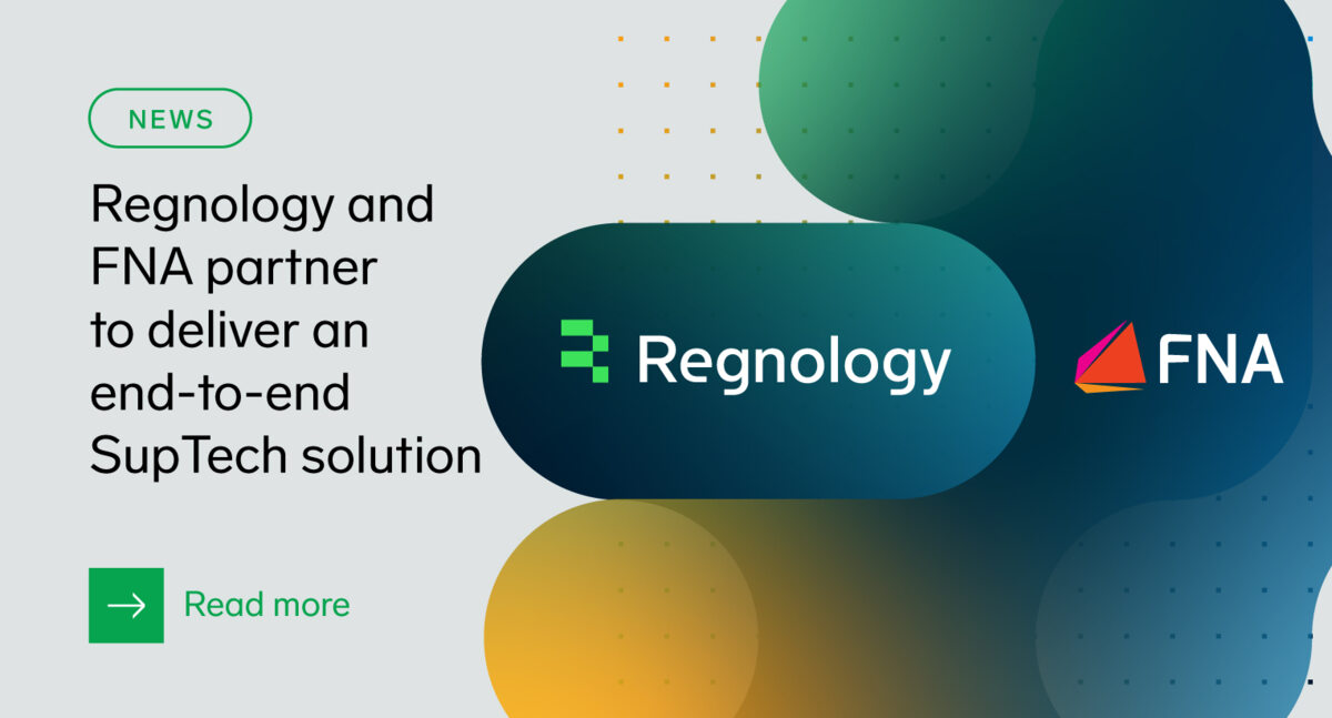 Regnology and FNA Partner to Deliver an Suptech Solution | Regnology