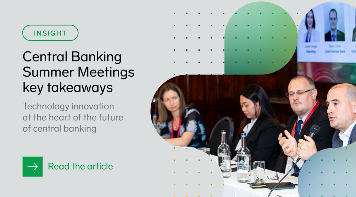 Central Banking Summer Meetings 2024 Key Takeaways | Regnology