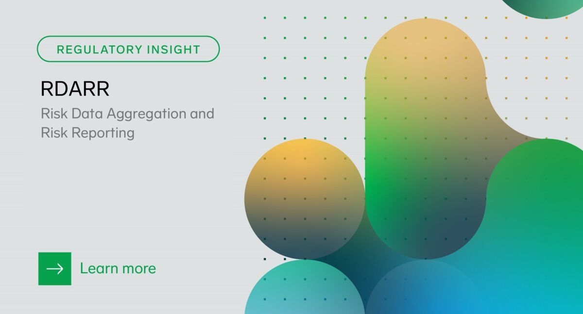 Risk Data Aggregation and Risk Reporting (RDARR) | Regnology