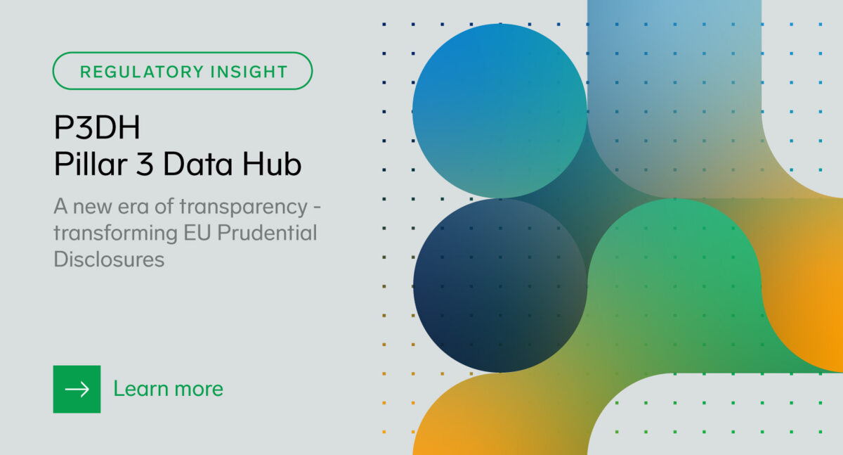Pillar 3 Data Hub (P3DH) | Regnology