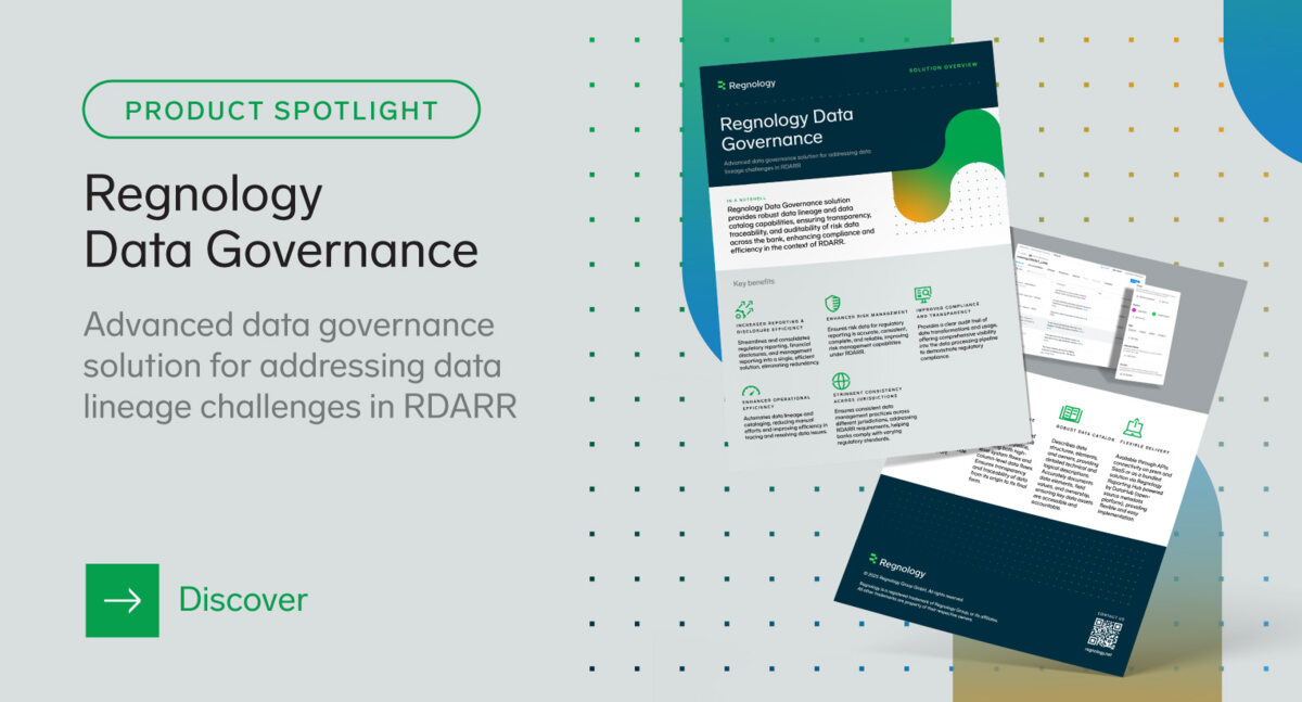 Regnology Data Governance | Regnology