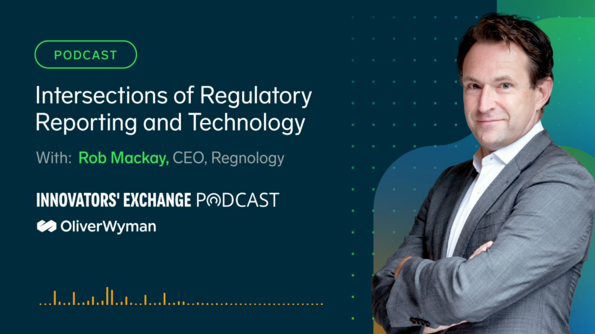 Intersections of regulatory reporting and technology | Regnology