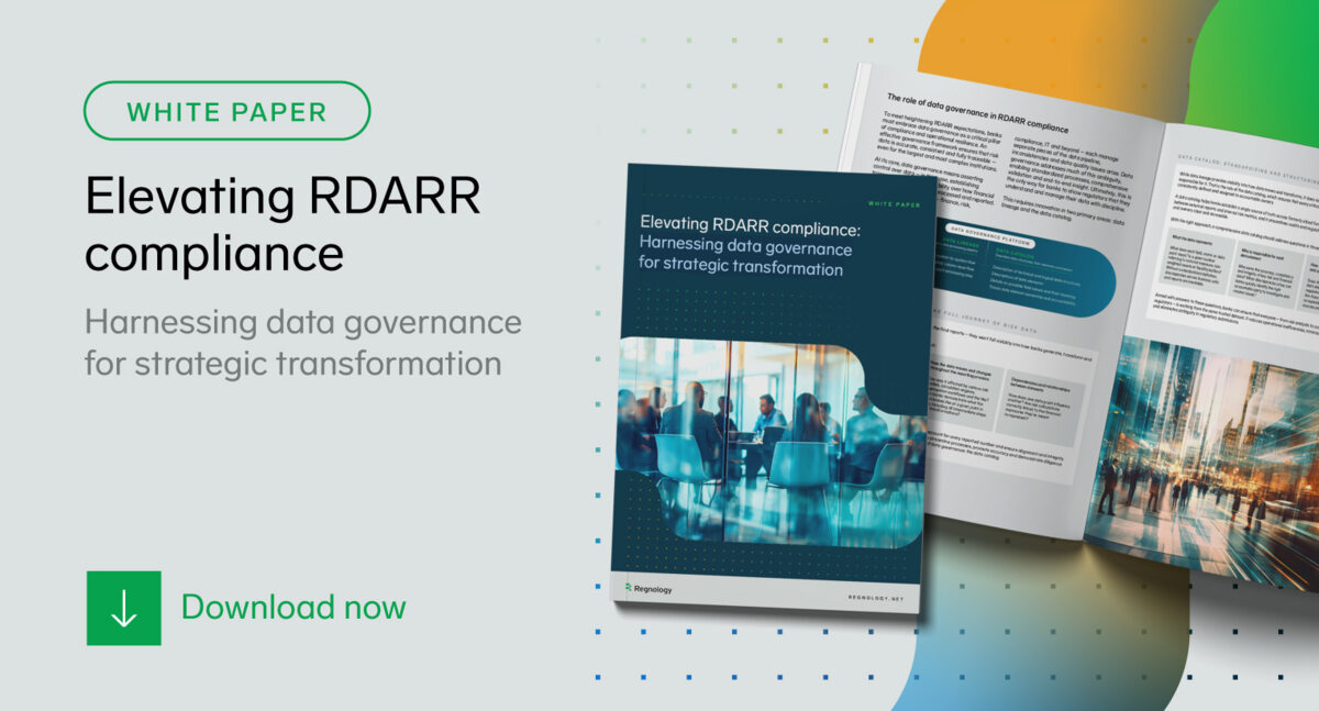 Elevating RDARR compliance | Regnology