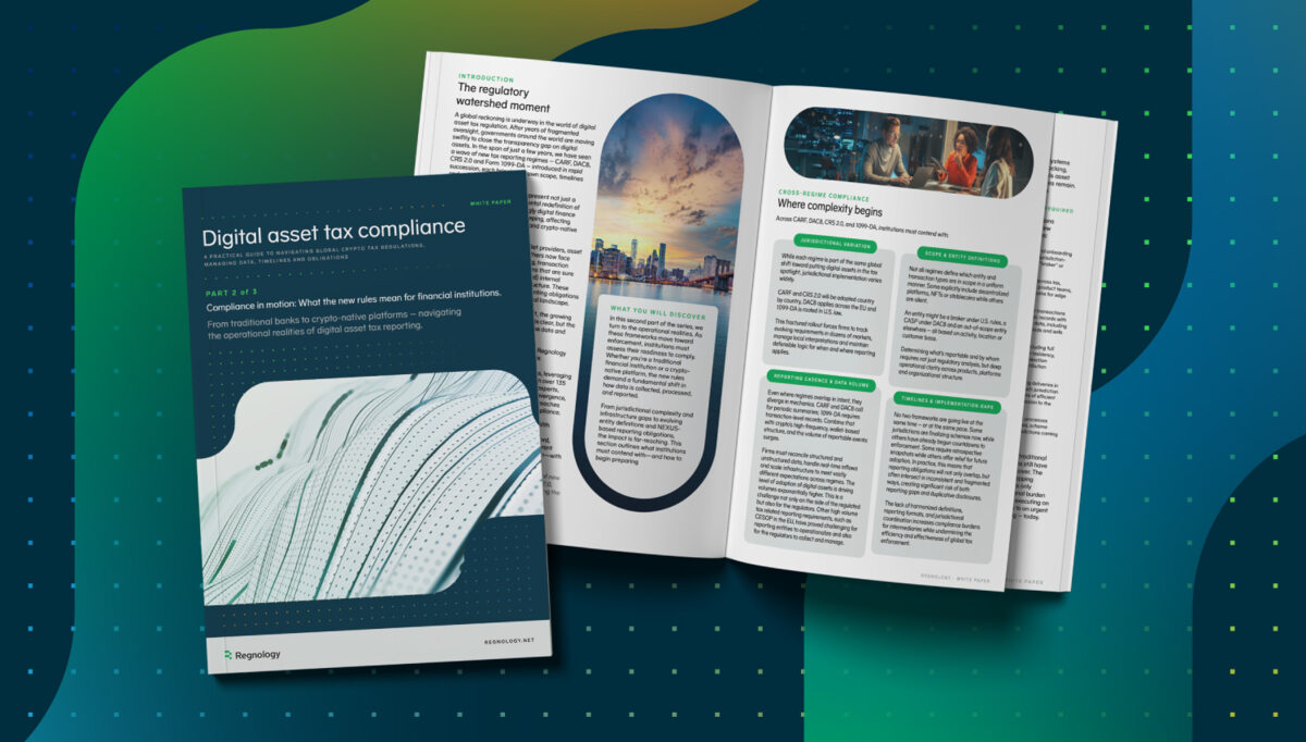 Compliance in motion: What the new rules mean | Regnology